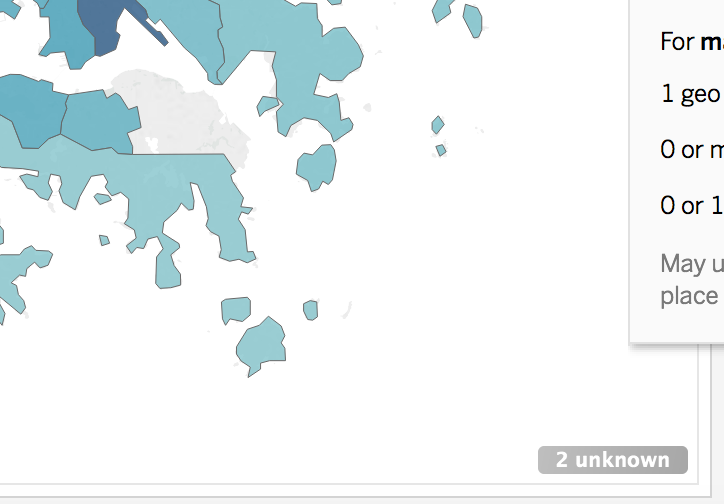 Create Simple Filled Map (HK) in Tableau | The Data & News Society